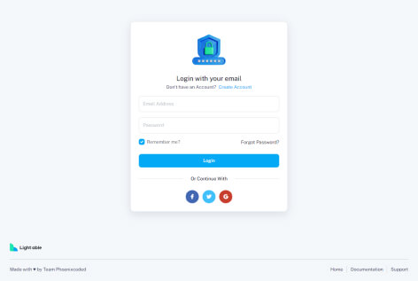 Light Able Admin & Dashboard Template | Phoenixcoded