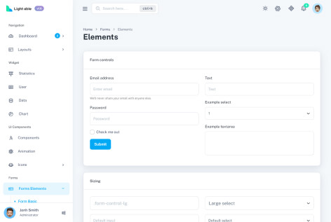 Light Able Admin & Dashboard Template | Phoenixcoded