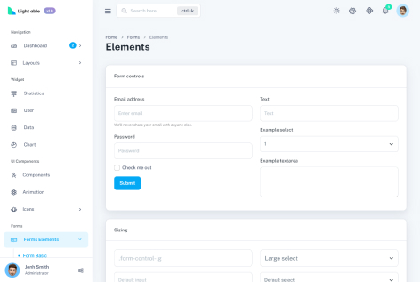 Light Able Admin & Dashboard Template | Phoenixcoded